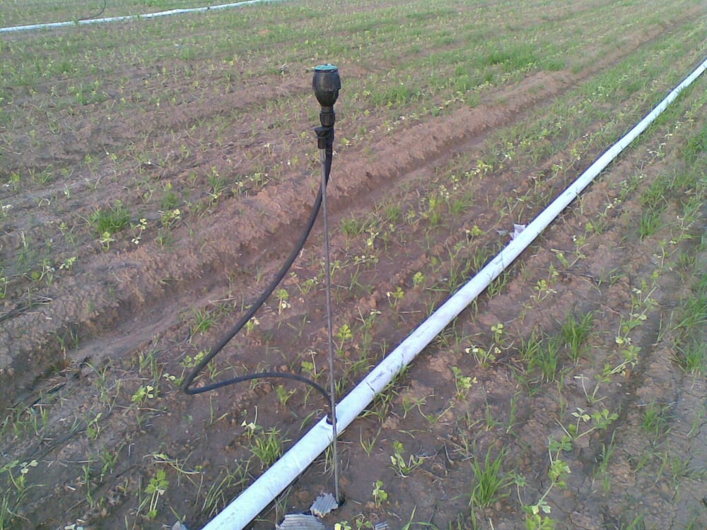 Sprinkler Irrigation in Heap Leaching | Netafim